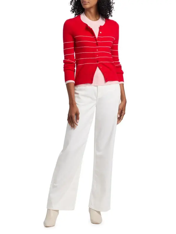 Derek Lam 10 Crosby Vernon Double-layer Shrunken Cardigan