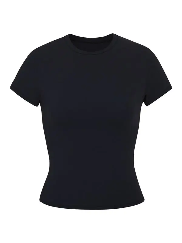 SKIMS Fits Everybody T-shirt - Onyx