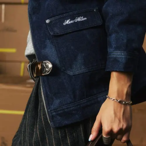 MARC NOLAN Union Denim Trucker Jacket