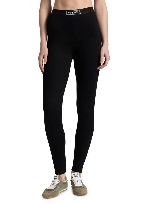 Versace 90's Logo Seamless Leggings