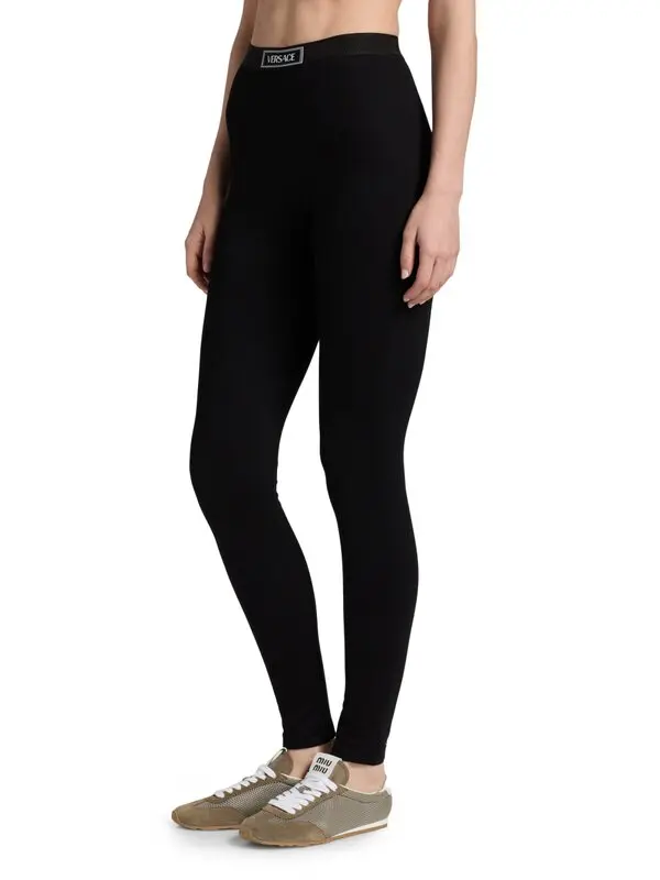 Versace 90's Logo Seamless Leggings