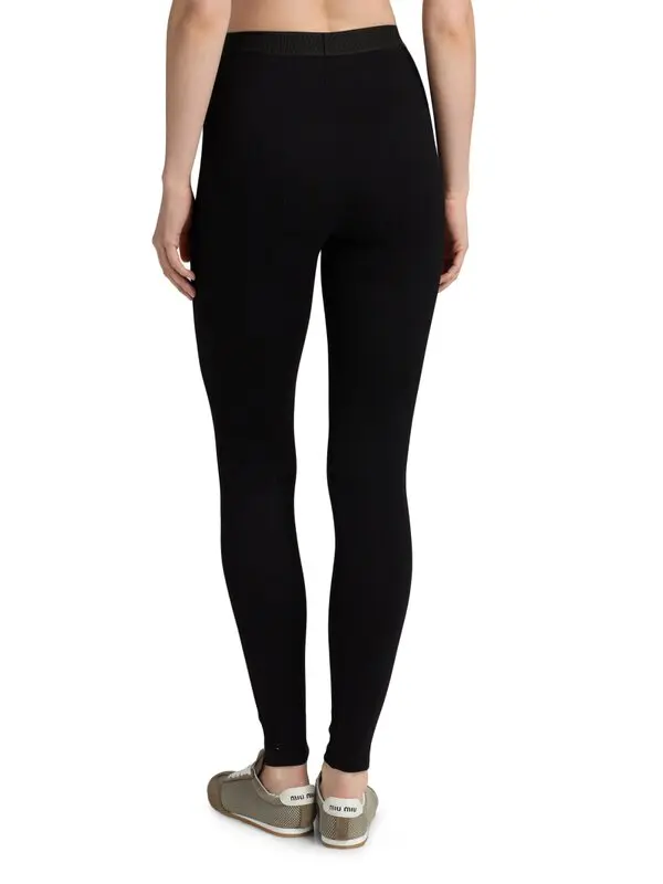Versace 90's Logo Seamless Leggings