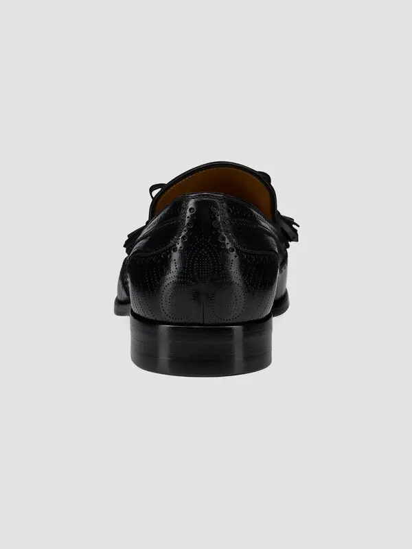 CHRISTIAN LOUBOUTIN Grave Moc Leather Loafers