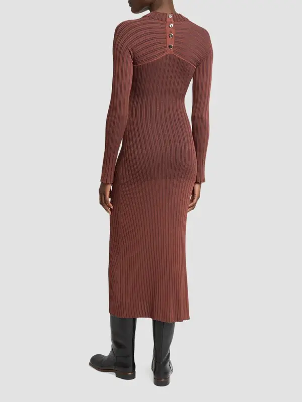Proenza Schouler Roux Ribbed Midi Dress