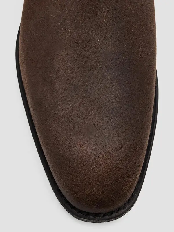 Church's Amberly Waxed Suede Chelsea Boots - Brown