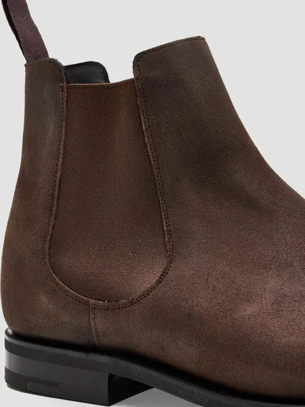 Church's Amberly Waxed Suede Chelsea Boots - Brown