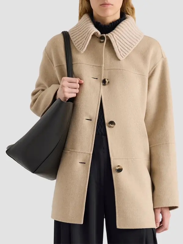Proenza Schouler White Label Lisa Double-faced Wool-cashmere Jacket