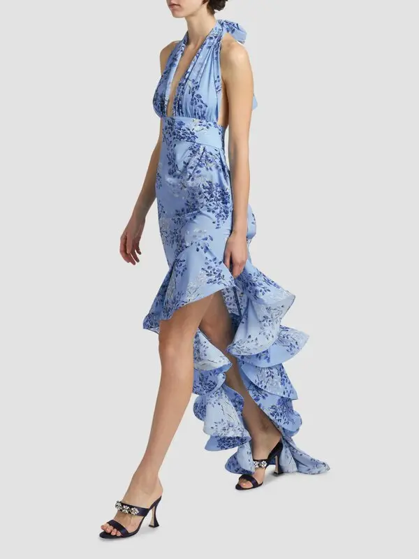 BRONX BANCO Bronte Poppy Maxi Dress
