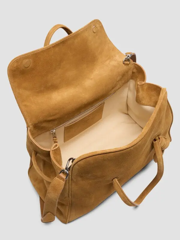 Jacquemus Le Cabas Turismo Suede Tote Bag