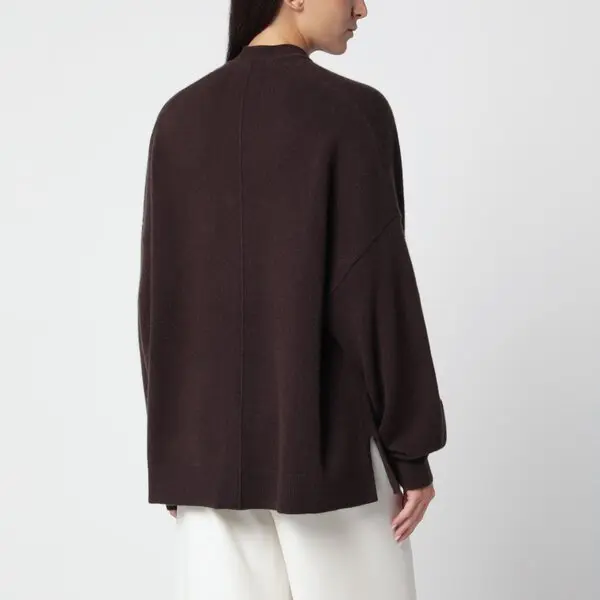 Extreme Cashmere Dark Tokio Cardigan In Cashmere Blend