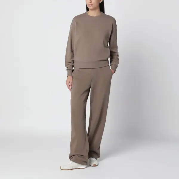 PARAJUMPERS Slate Mud Cotton Crew-neck Sweatshirt