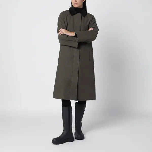 Tretorn Beluga Dawn Coat In Cotton Blend