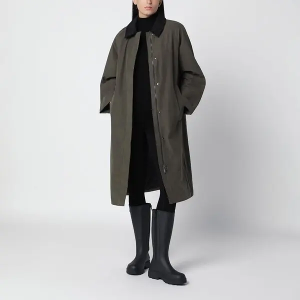Tretorn Beluga Dawn Coat In Cotton Blend