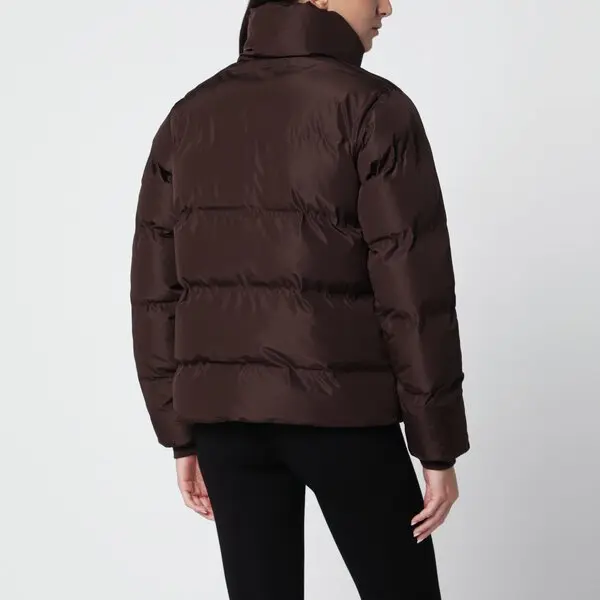 Tretorn Hill Down Jacket In Dark Recycled Polyester