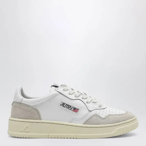 AUTRY Medalist Low Sneakers In Leather And Suede - White