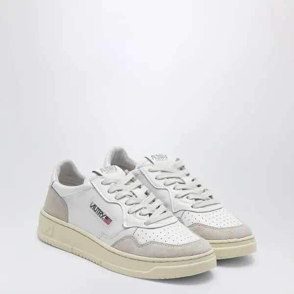 AUTRY Medalist Low Sneakers In Leather And Suede - White