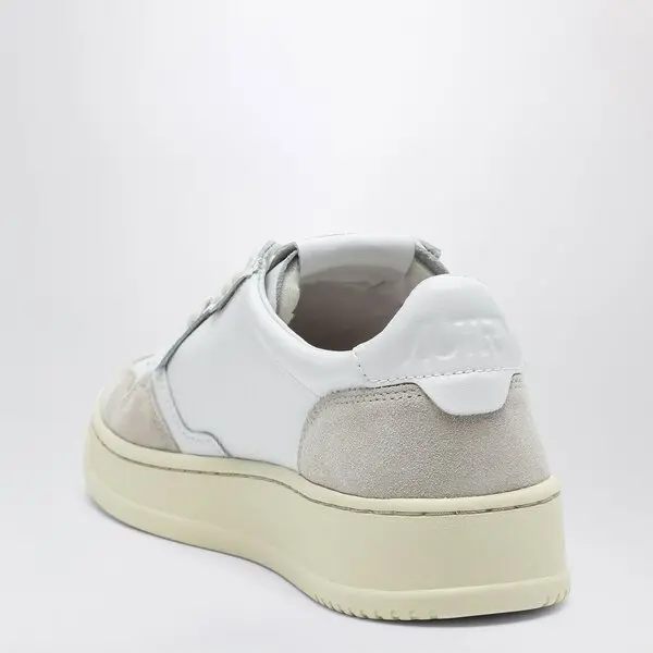 AUTRY Medalist Low Sneakers In Leather And Suede - White