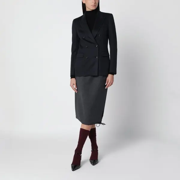 Tagliatore Double-breasted Camel Hair Jacket