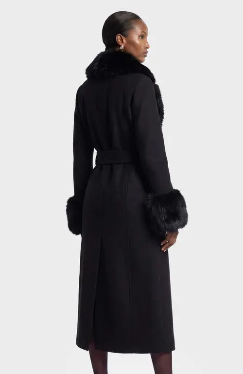 Rudsak Marilla Wl Wool Cashmere Coat - Black