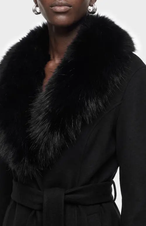 Rudsak Marilla Wl Wool Cashmere Coat - Black