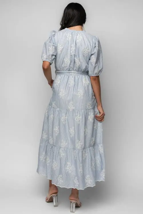 BALTIC BØRN Marguerite Embroidered Dress