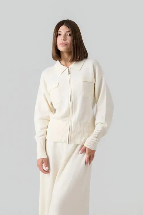 LE FAFO Cashmere Blend Cardigan