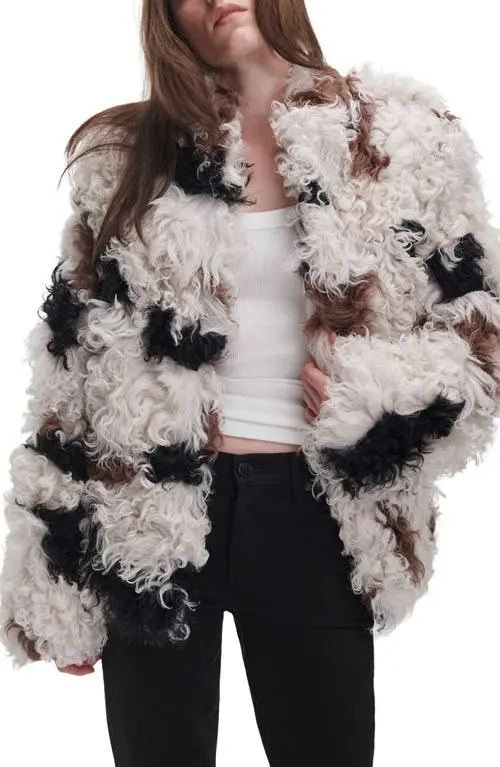 Rag & Bone Lori Genuine Shearling Coat