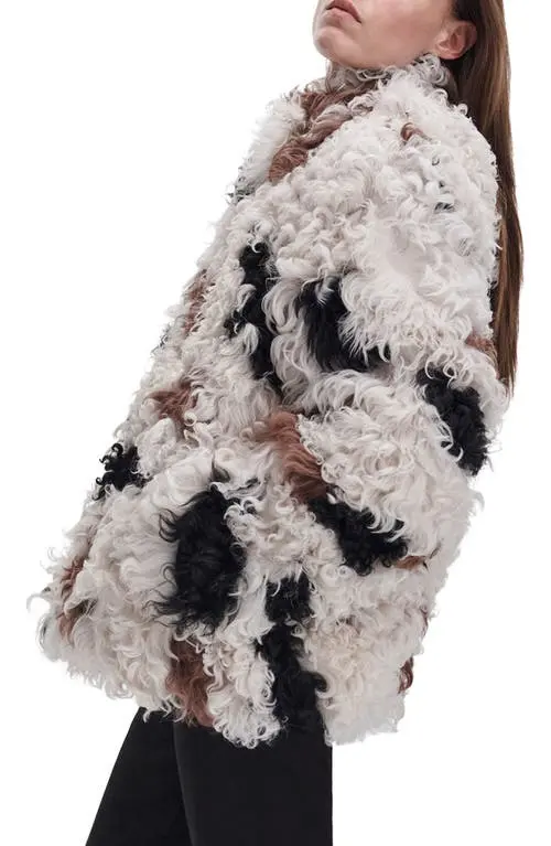 Rag & Bone Lori Genuine Shearling Coat