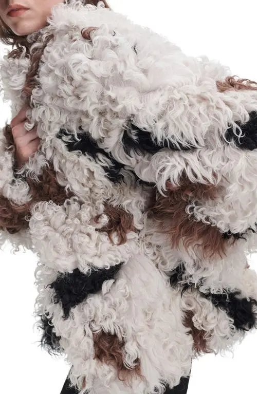 Rag & Bone Lori Genuine Shearling Coat