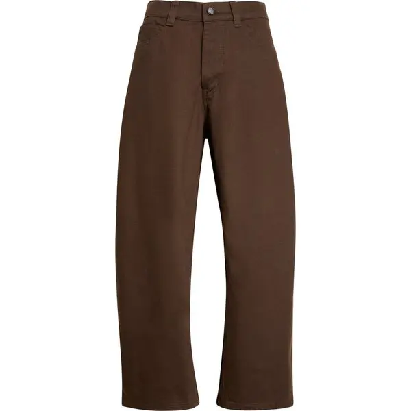 MELITTA BAUMEISTER Curved Leg Crop Jeans