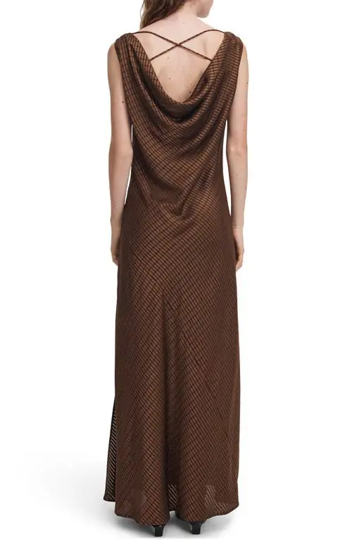 Rag & Bone Jessica Cowl Neck Maxi Dress