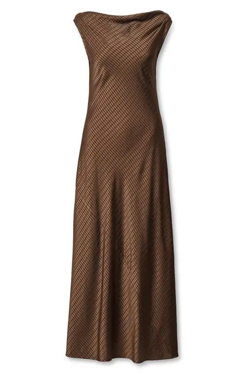 Rag & Bone Jessica Cowl Neck Maxi Dress