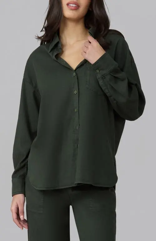 LOLA DENIM Veronica Weekend Blouse - Command Sage