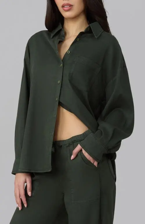 LOLA DENIM Veronica Weekend Blouse - Command Sage