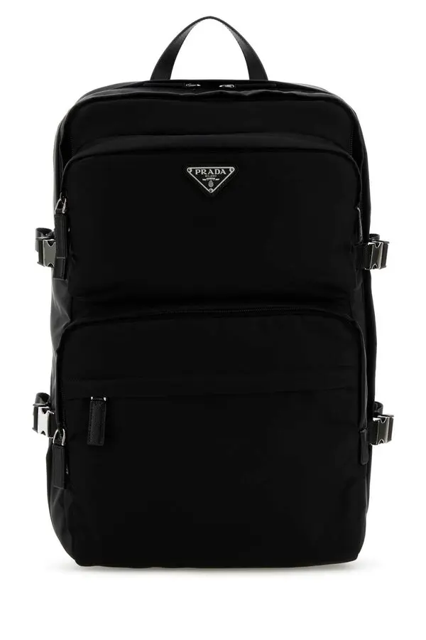 Prada Re-nylon Backpack - Black