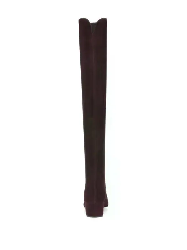 GIANVITO ROSSI Glen Cuissard Suede Boots