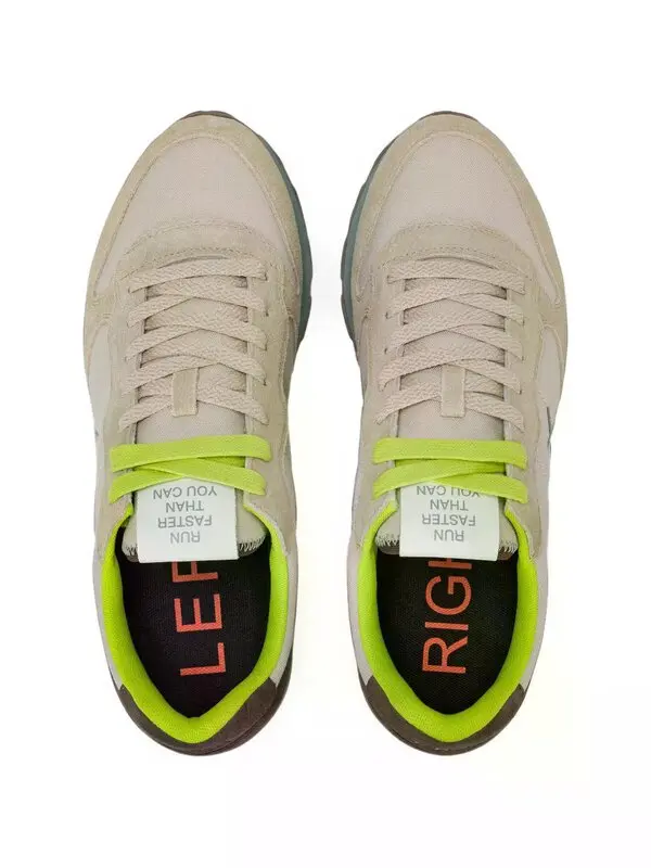SUN 68 Tom Panelled Logo-embroidered Sneakers