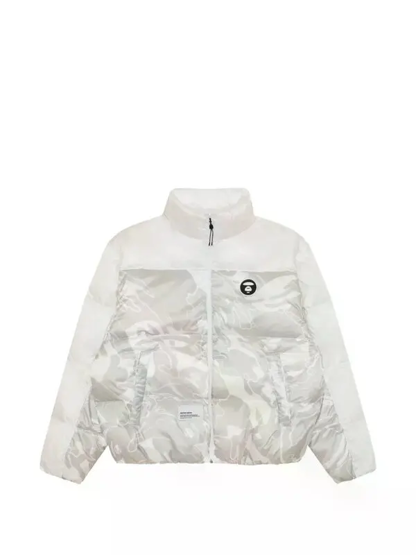AAPE BY *A BATHING APE Camouflage-print Puffer Jacket