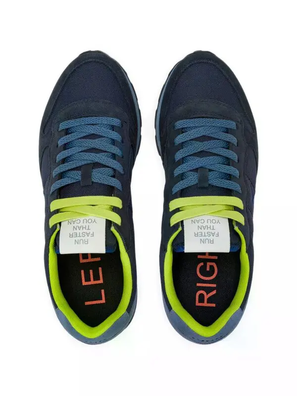 SUN 68 Tom Logo-embroidered Panelled Sneakers