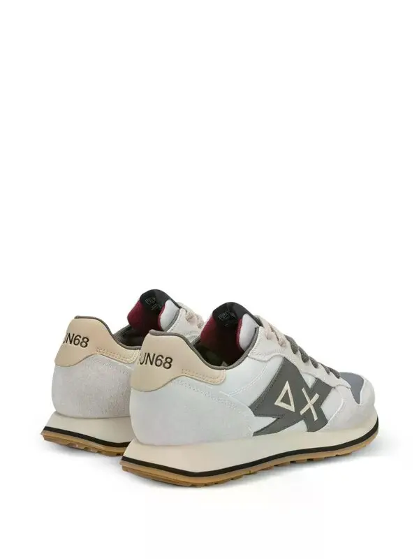 SUN 68 Logo-patch Suede-panel Sneakers