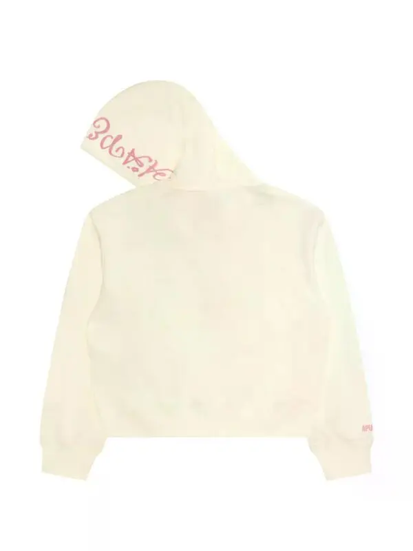 AAPE BY *A BATHING APE Logo-embroidered Zip-up Hoodie