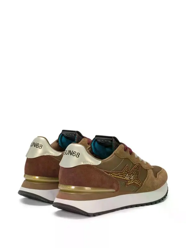 SUN 68 Big Stargirl Paneled Sneakers