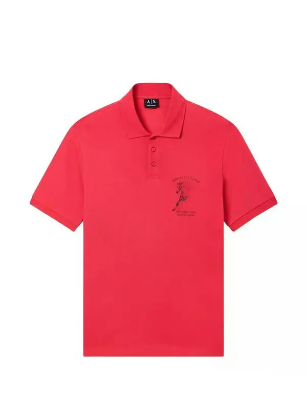 Armani Exchange Short-sleeve Polo Shirt