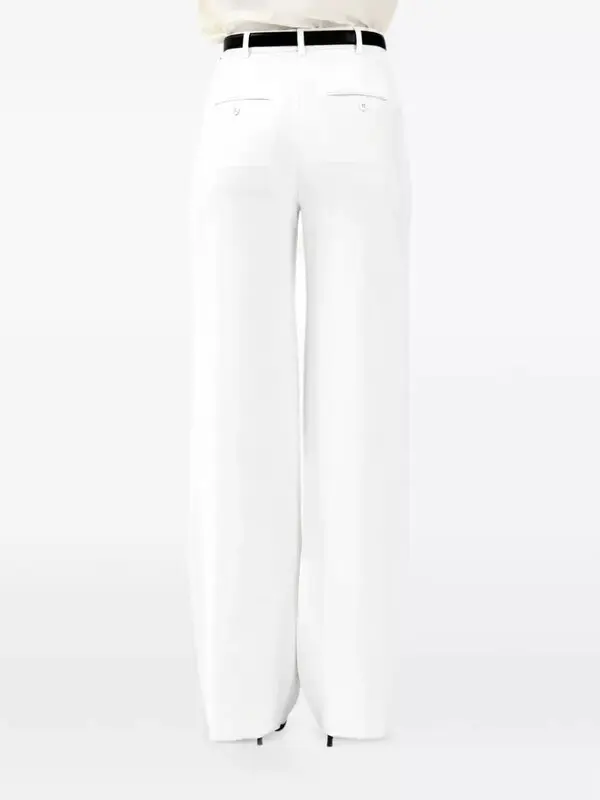 Max Mara Mstamico Belted Wide-leg Trousers