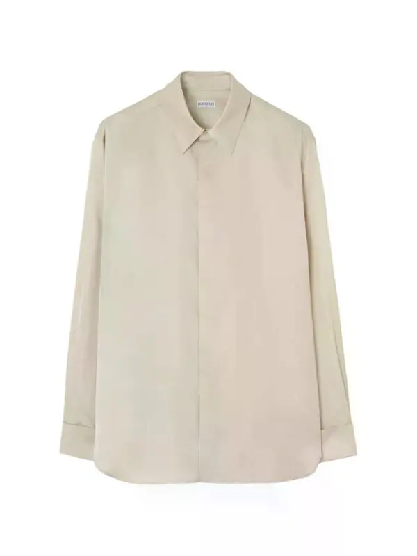Burberry Relaxed-fit Silk Shirt