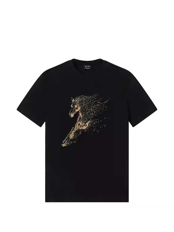 Armani Exchange Horse-print T-shirt