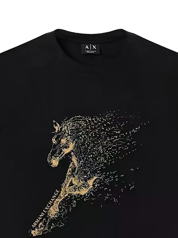 Armani Exchange Horse-print T-shirt