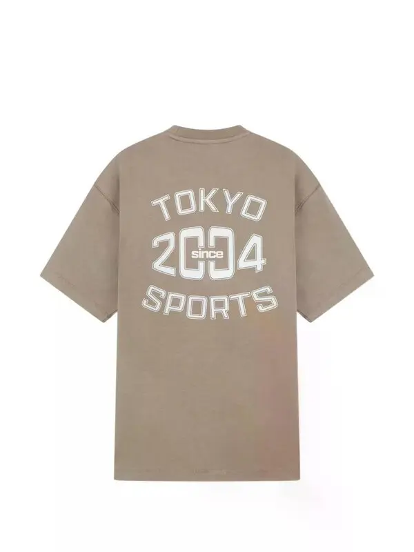 EA7 Logo-print Drop-shoulder T-shirt