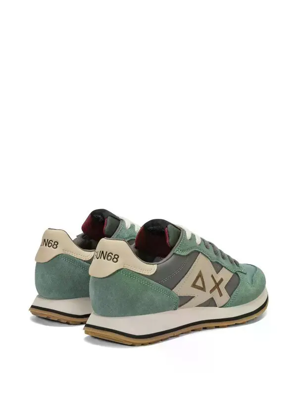 SUN 68 Jaki 2.0 Logo-patch Suede Sneakers