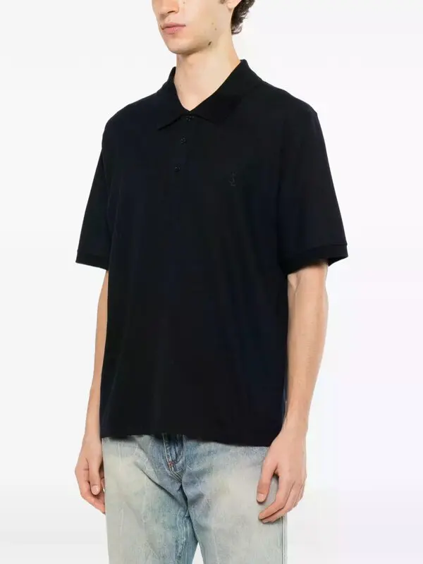 Saint Laurent Cassandre Polo Shirt